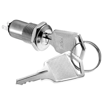 China 12Mm Key Switches Electric Key Switch 12Mm Key Lock Switch Supplier